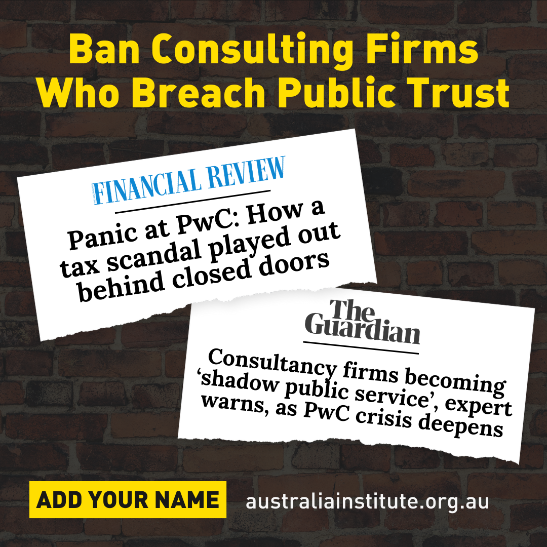 Petitions - The Australia Institute