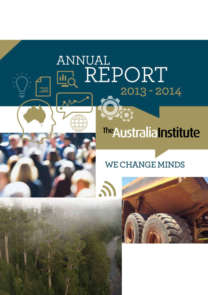 Annual Reports - The Australia Institute
