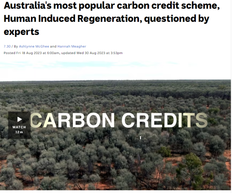 Here are 23 Times Carbon Offsets Were Found to be Dodgy - The Australia ...