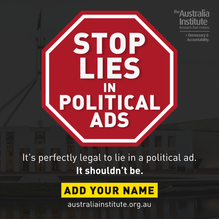 Truth, Lies and Consequences | Between the Lines - The Australia Institute