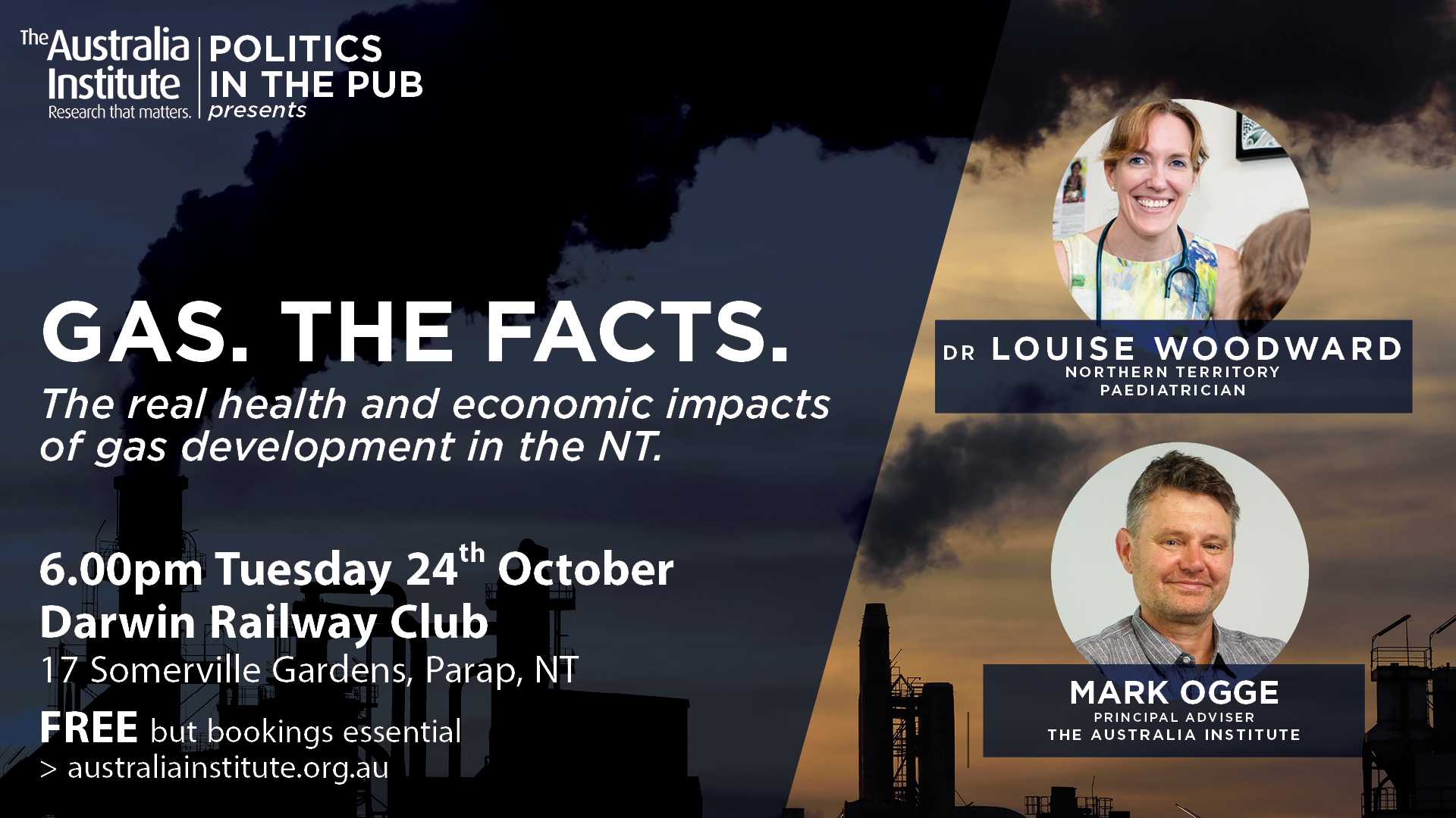 Politics in the Pub NT: Gas. The Facts - The Australia Institute