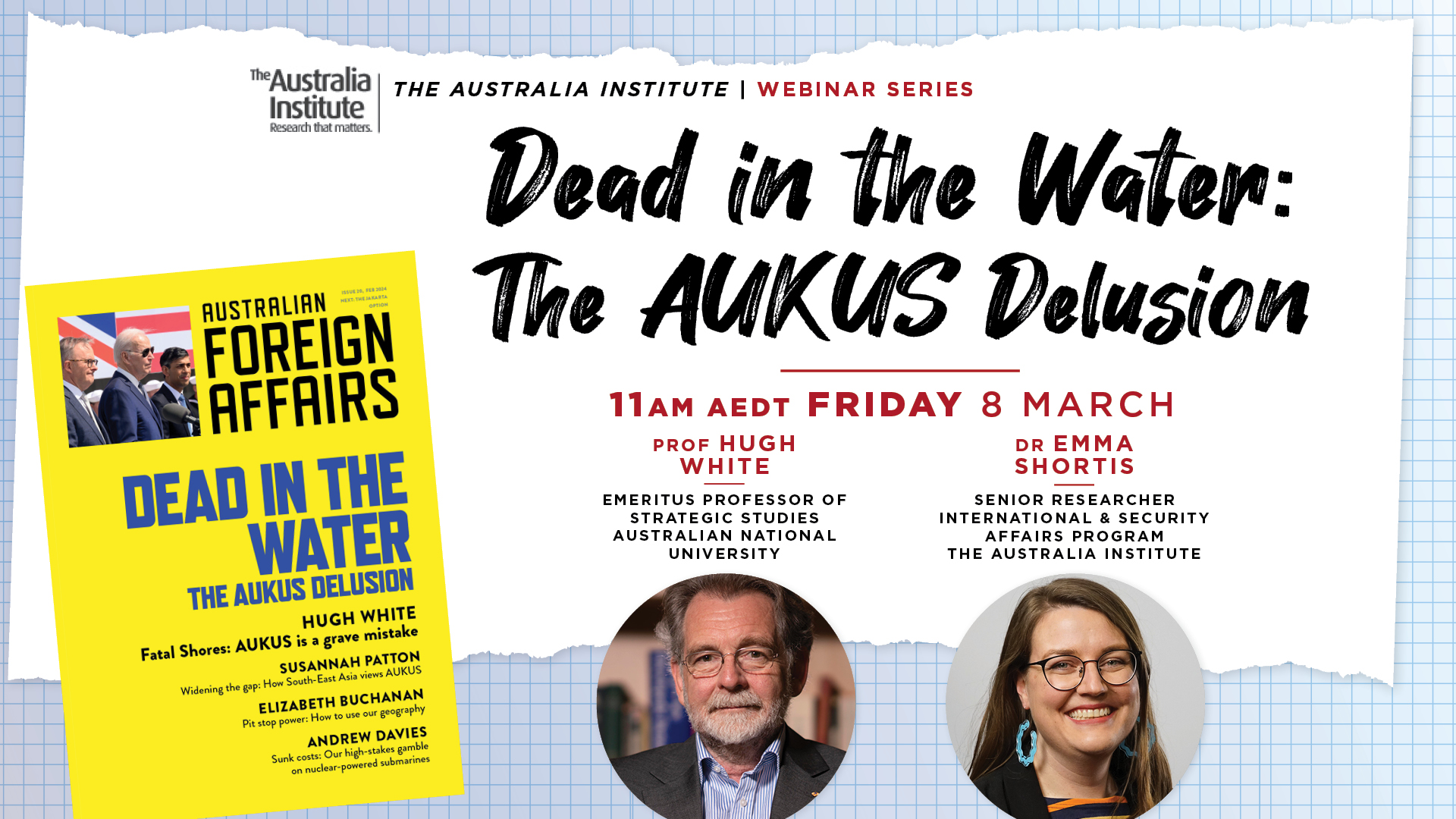 Dead in the Water: The AUKUS Delusion - The Australia Institute