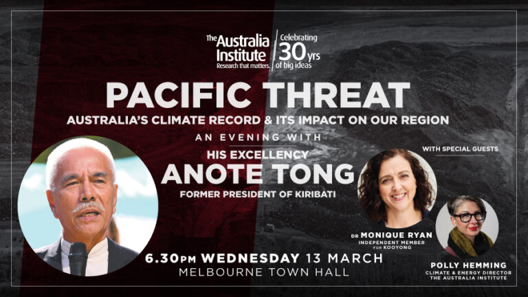 Polly Hemming - The Australia Institute