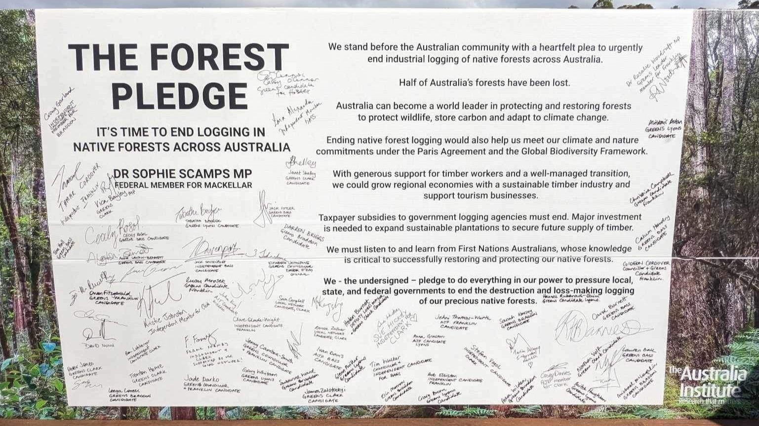 Pledge results show widespread independent and crossbench support for ...