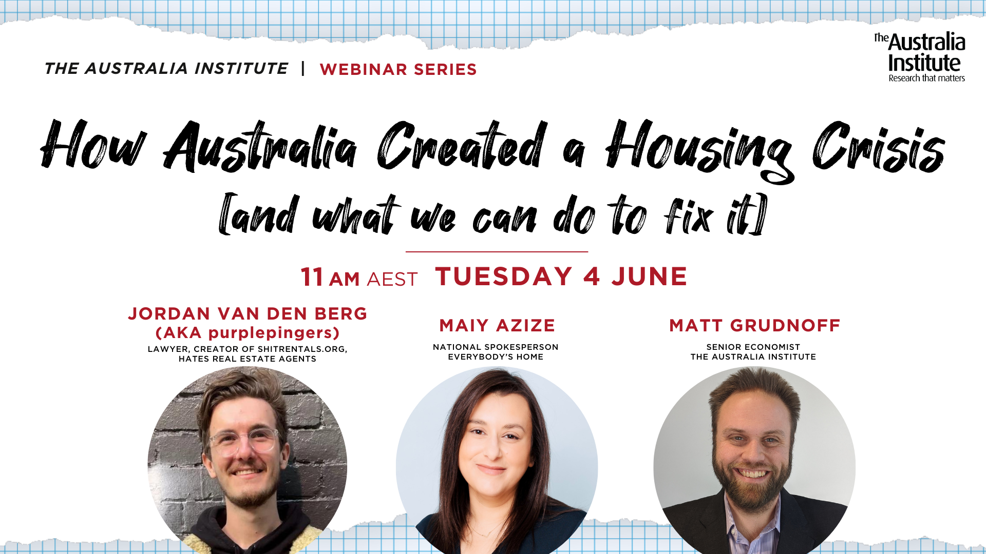How Australia Created a Housing Crisis - Free webinar How Australia Created a Housing Crisis - Free webinar