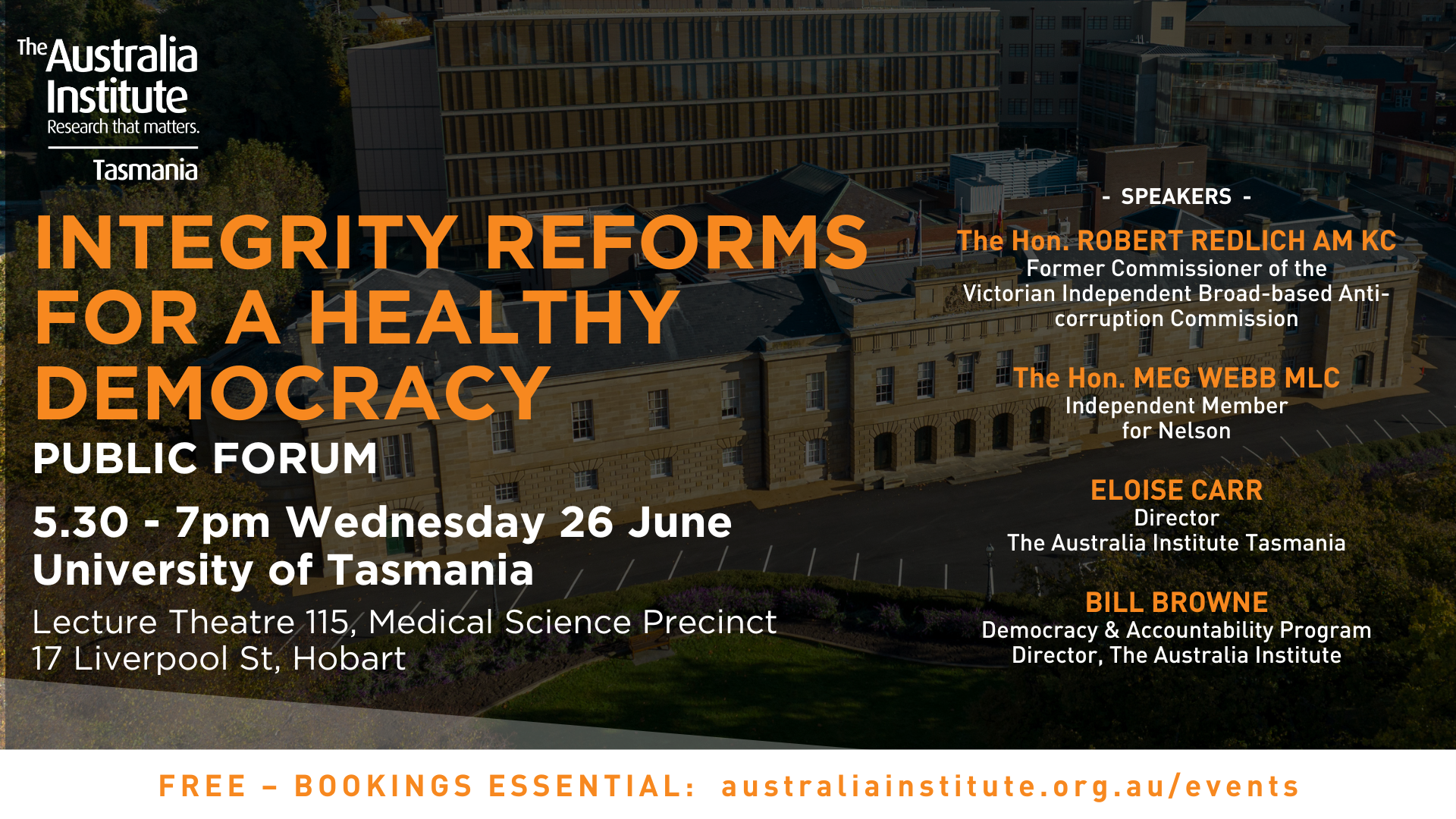 Democracy & Accountability - The Australia Institute