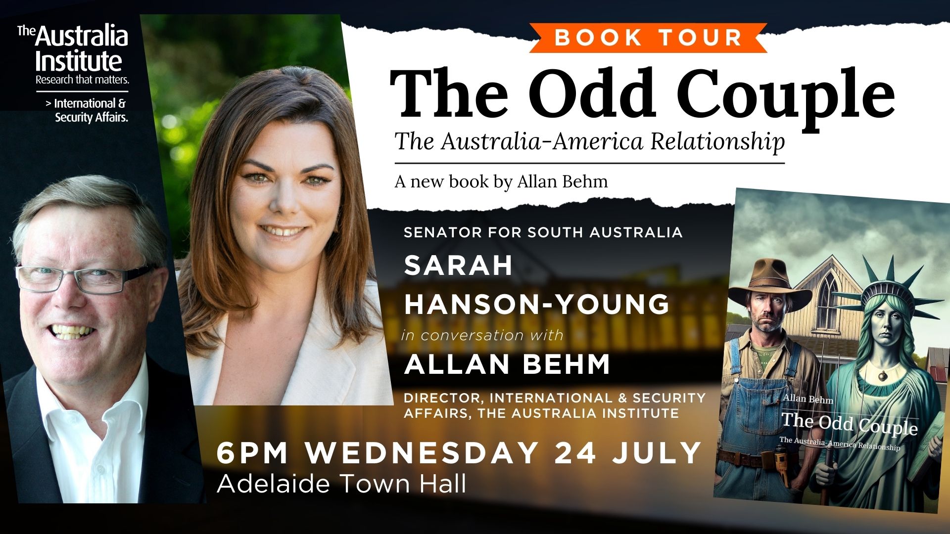 The Odd Couple: The Australia-America Relationship (Adelaide) - The ...