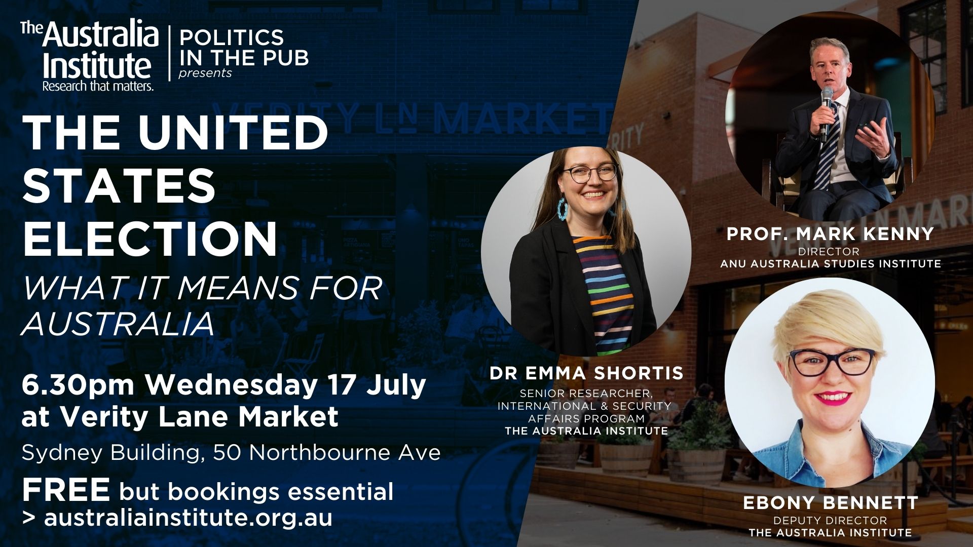 The US Election - What it means for Australia - The Australia Institute