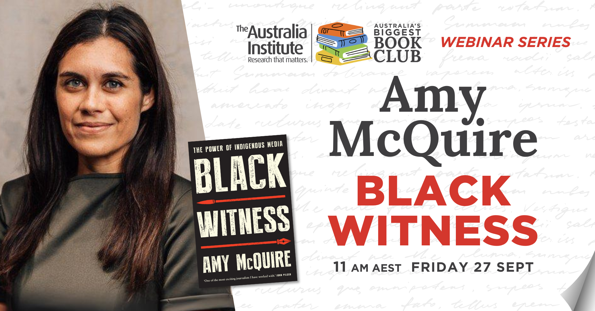 Black Witness with Amy McQuire - The Australia Institute