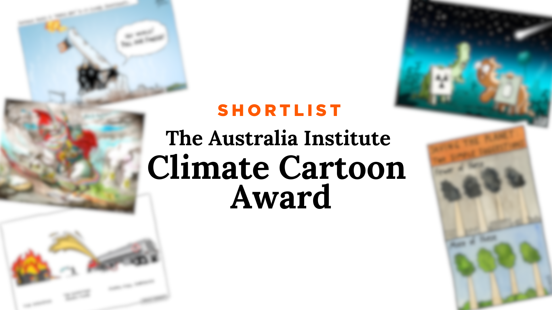 Shortlist for the Australia Institute Climate Cartoon Award - The ...