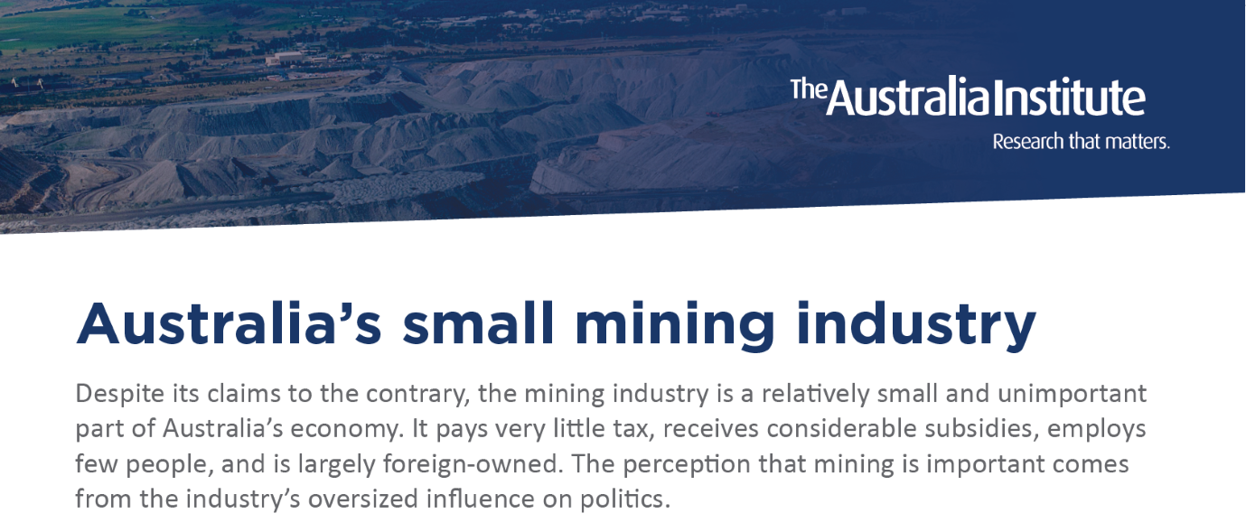 The economic impacts of Australia's mining expansion: Quick links to ...