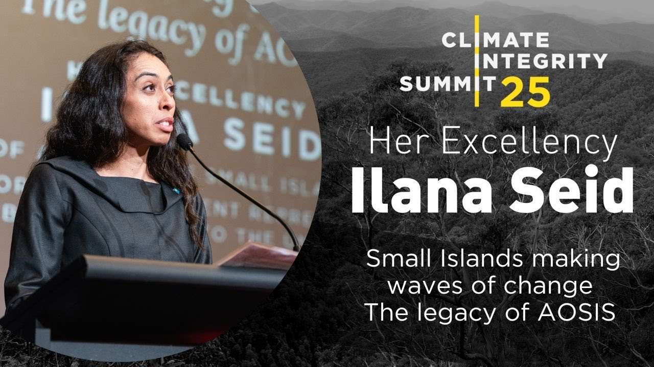Small Islands making waves of change: Legacy of AOSIS - Ilana Seid ...