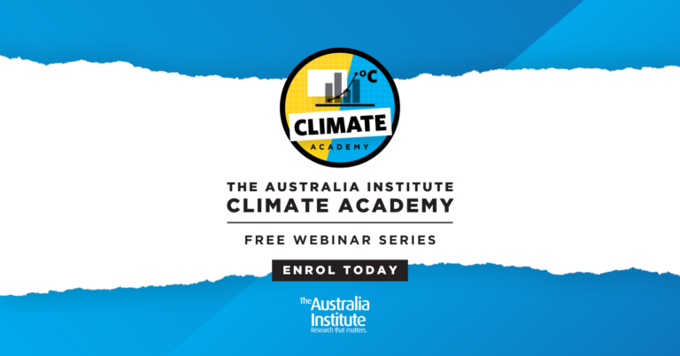 Webinars - The Australia Institute