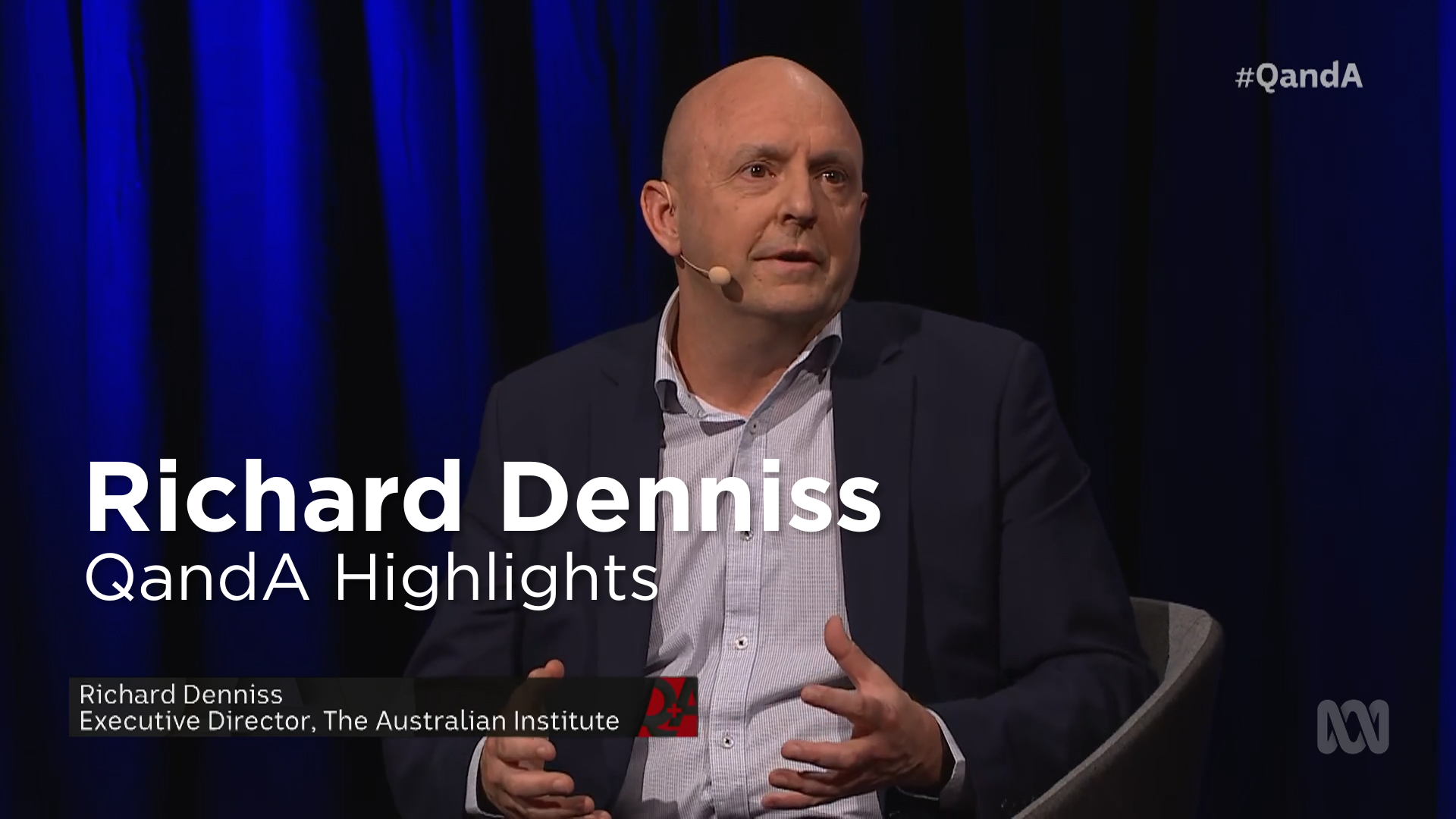 Busting myths on Q+A | Richard Denniss highlights - The Australia Institute
