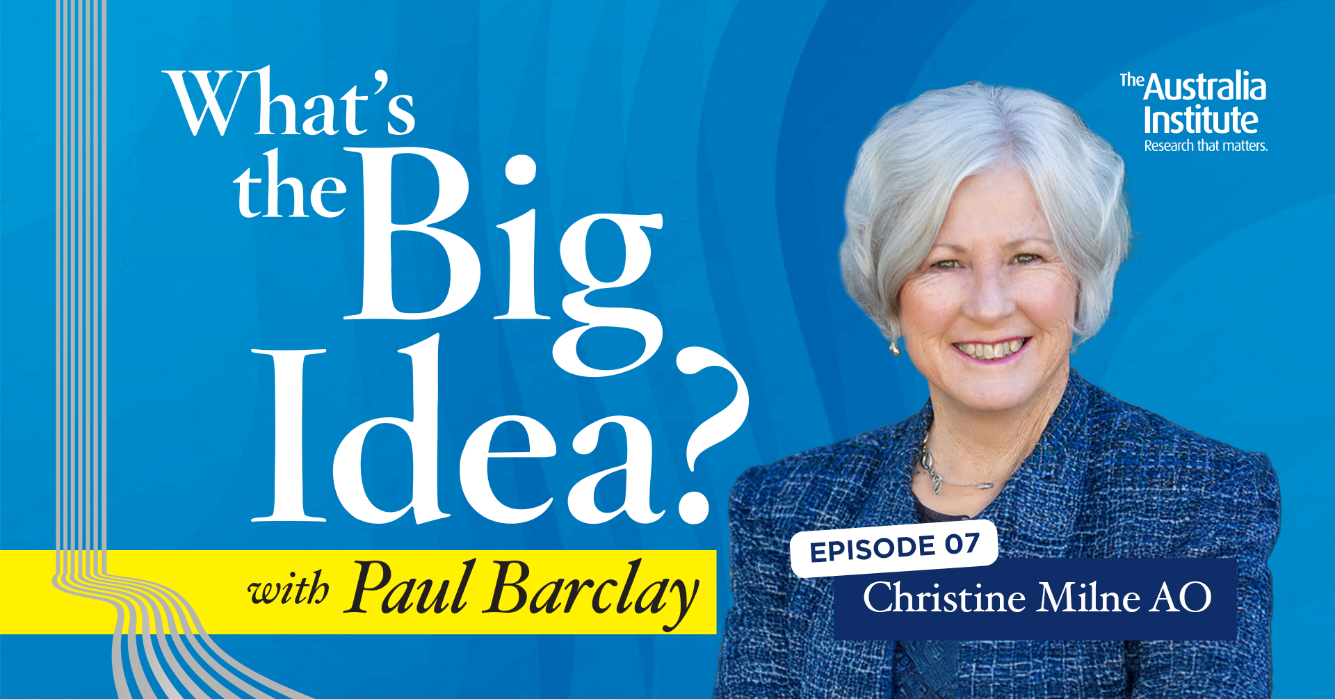 One vote. One value. | Christine Milne - The Australia Institute