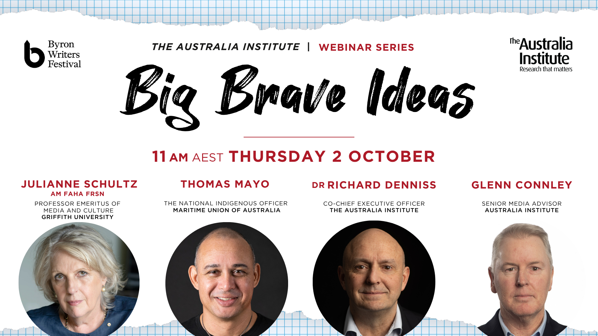 Big Brave Ideas - The Australia Institute