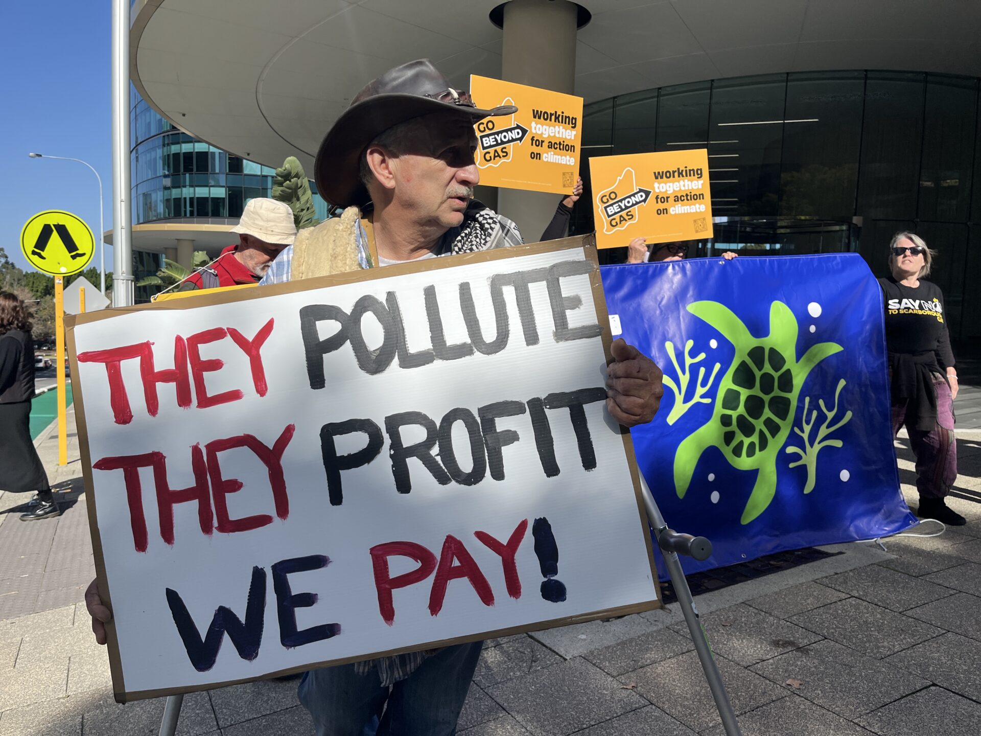 Don't believe the spin. Pollution from the gas export plant is ...